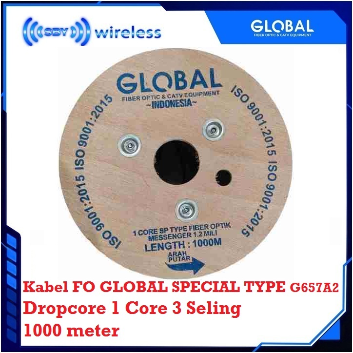 Jual ( KHUSUS INSTANT KURIR ) GLOBAL SPECIAL TYPE - G657A2 Kabel FTTH ...