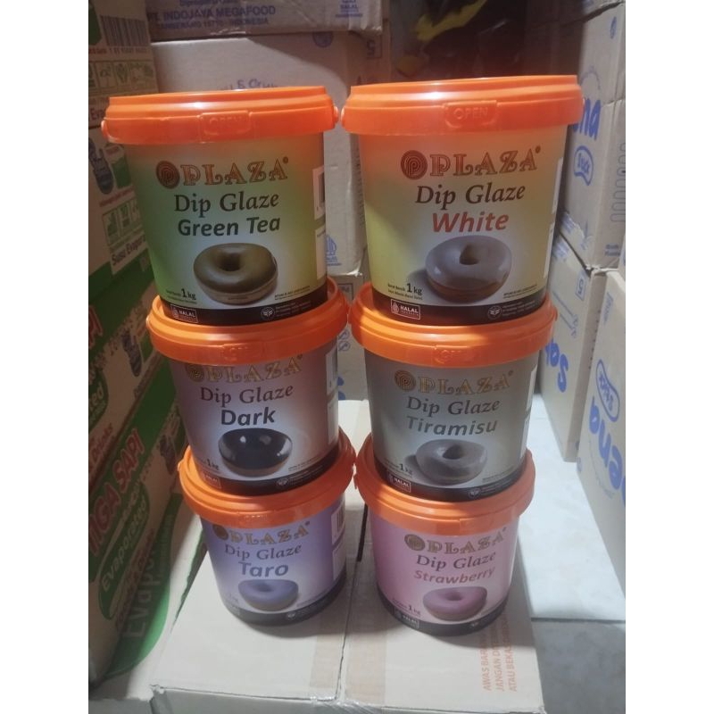 Jual PLAZA GLAZE 1 KG SEMUA RASA LENGKAP | Shopee Indonesia
