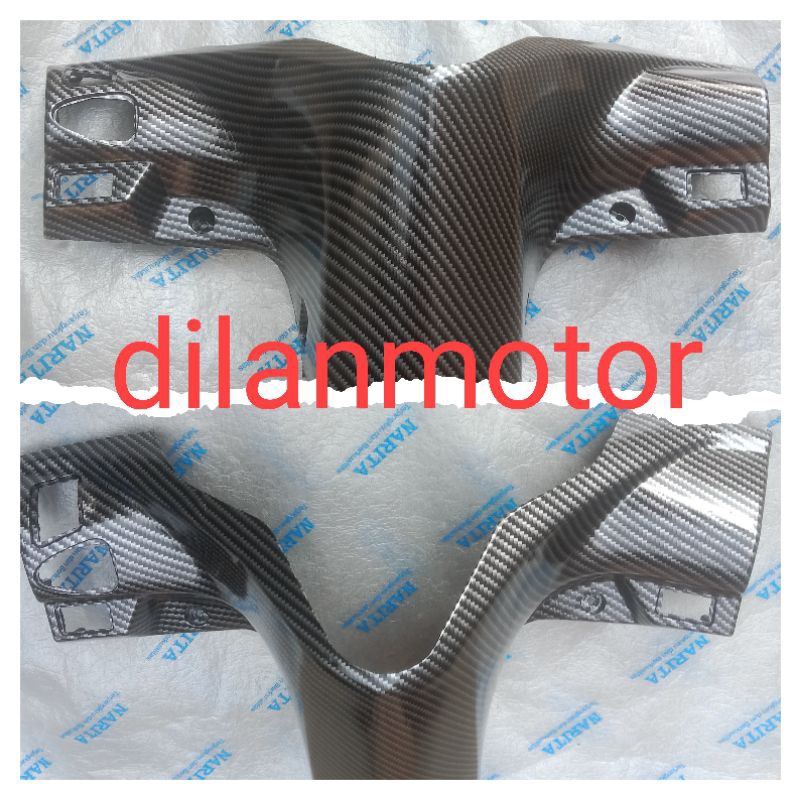 Jual cover batok belakng vario 110 fi carbon forged | Shopee Indonesia