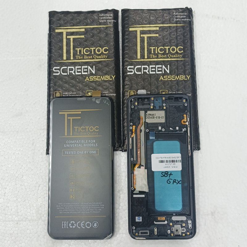 Jual LCD + TS + FRAME SAMSUNG S8 PLUS/ G955 INCEL TICTOC (SMALL GLASS ...