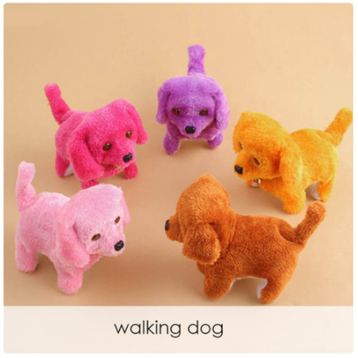 Jual WALKING DOG Mainan anjing bisa jalan-jalan Boneka Hewan | Shopee ...