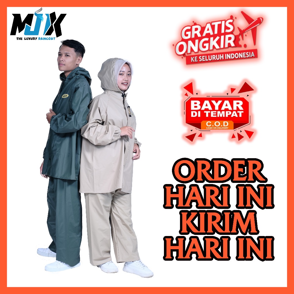 Jual JAS HUJAN MANTEL MANTOL HUJAN UJAN DEWASA SETELAN CELANA DAN BAJU POLOS TEBAL ORIGINAL ...