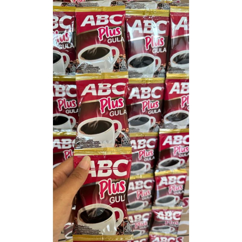 Jual Ready !! Kopi ABC Plus Gula 1renteng isi 10sachet ( 18 x 10 ...