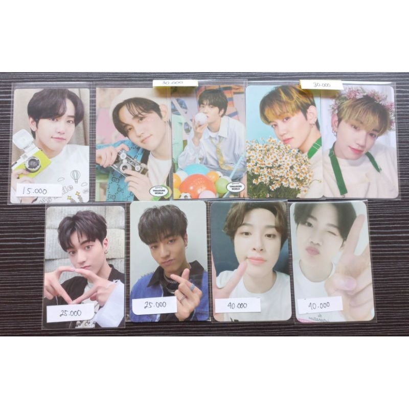 Jual PHOTOCARD OFFICIAL TREASURE OHORA JIKJIN THE FIRST STEP CHAPTER ...