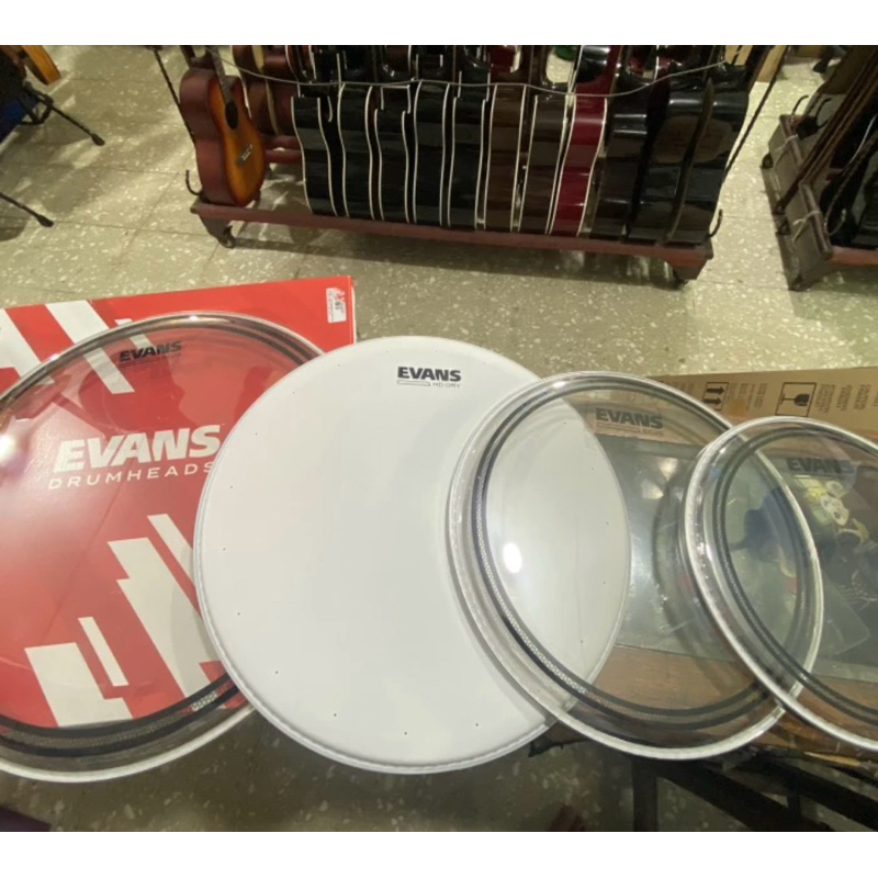 Jual Evans Ec2s Clear ProRock Pack 10”,12”,16”+14HD Dry EPP-EC2SHDD-R,EvansSet | Shopee Indonesia