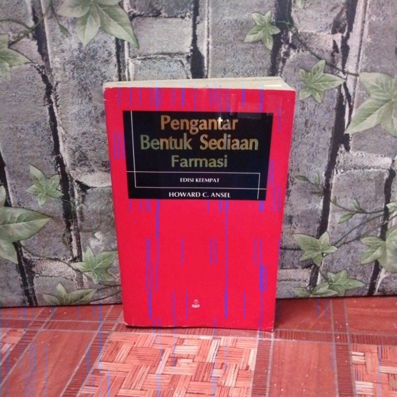 Jual buku pengantar bentuk sediaan farmasi edisi ke-4 | Shopee Indonesia
