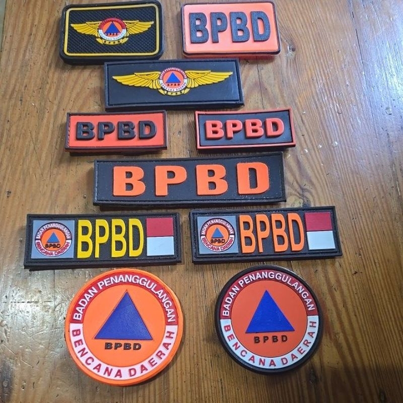 Jual Patch Rubber Logo dan Atribut BPBD | Shopee Indonesia