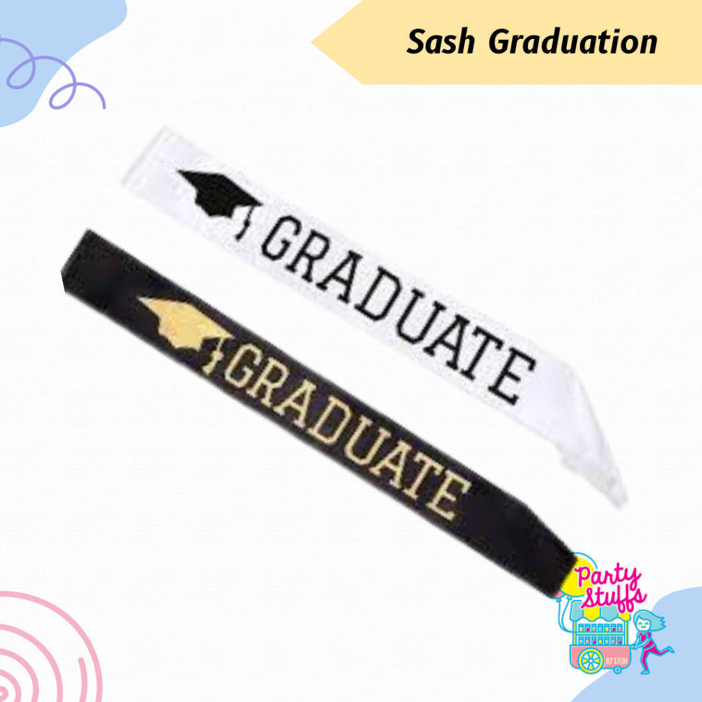 Jual Selempang Graduation / Selempang Wisuda / Graduation Sash MODEL ...