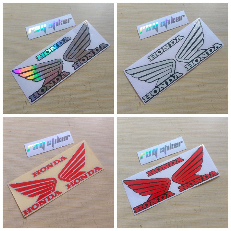 Jual stucker cutting logo honda sayap | Shopee Indonesia
