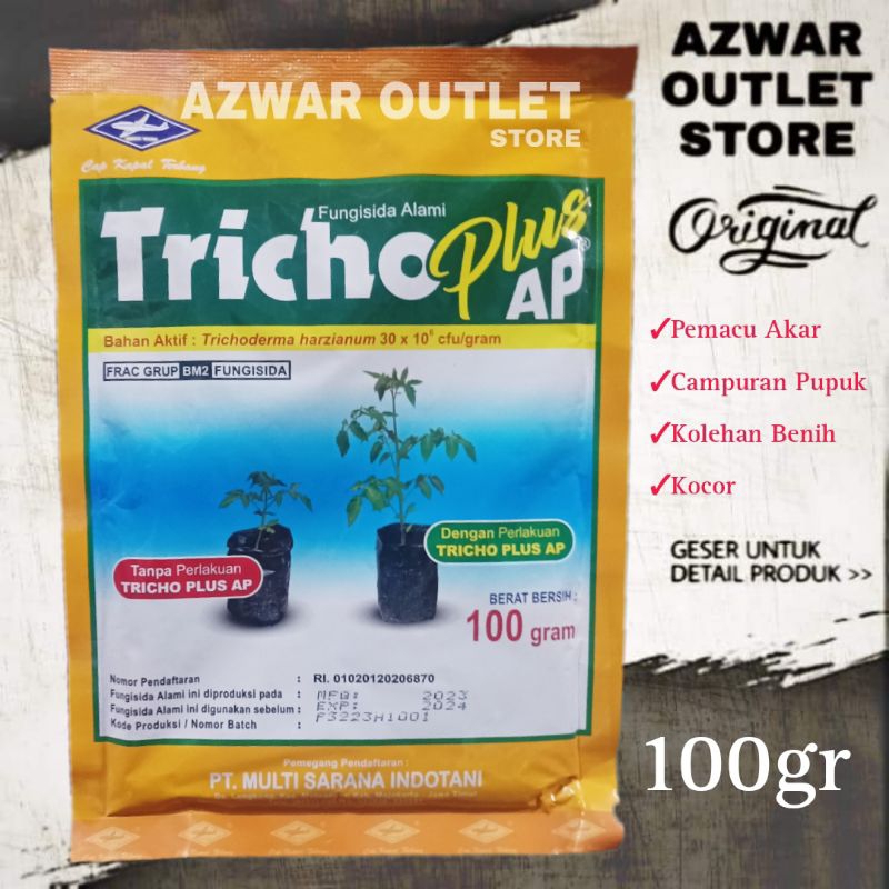 Jual Tricho Plus Ap | trichoderma | Fungisida alami untuk tanaman ...