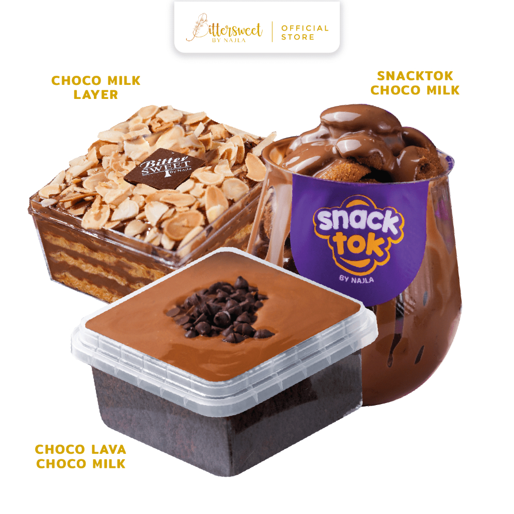 Jual [ 9.9 ] All Choco Milk ( Lava + Pastry Layer + Snacktok Full ...