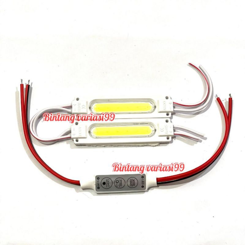 Jual Paket Lampu Kolong LED Modul 6 Mata Cob + Relay DC 12v dan 24volt Motor Mobil | Shopee ...
