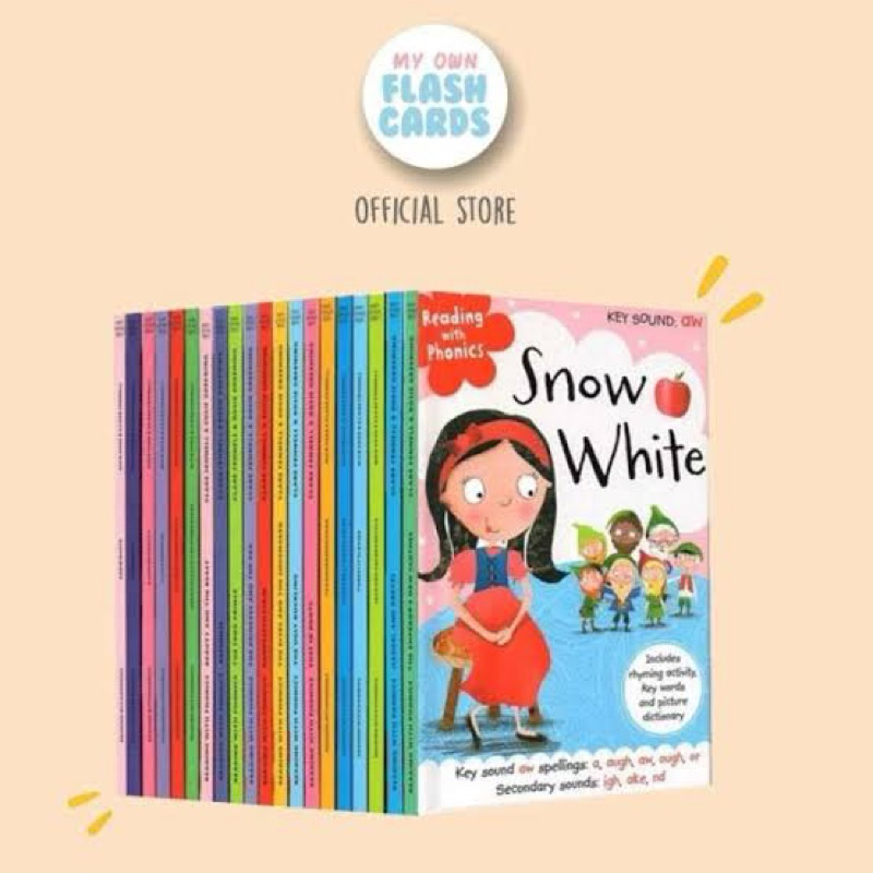 Jual Reading with Phonics Fairy Tale Collection 20 Books Set - Imported Book Buku Impor Anak ...