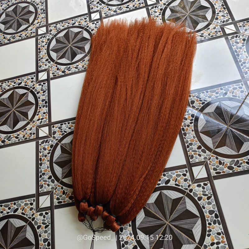 Jual Rambut Cemara COKELAT panjang 75 cm berkualitas halus dan lembut ...