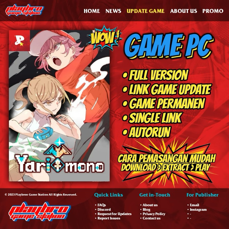 Jual Yarimono - Game PC/Laptop (Download to Play Bro!) | Shopee Indonesia