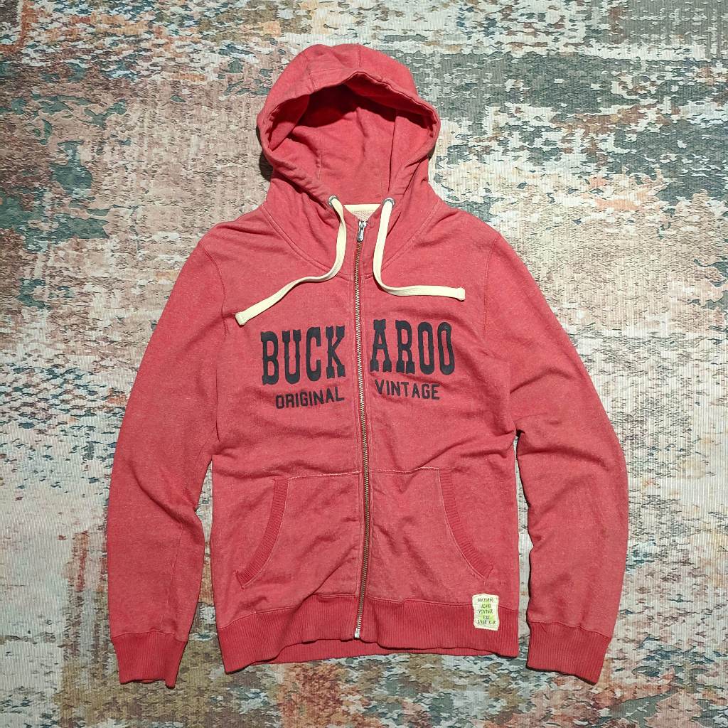 Jual Hoodie Buckaroo Vintage - Cotton ( L ) Like New | Shopee Indonesia