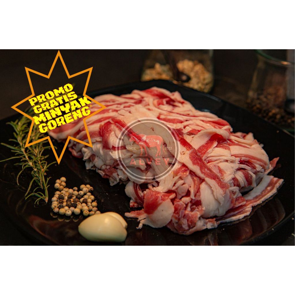 Jual Daging Slice Sapi Gyudon - ALVEY BEEF - Vacum Pack - bersertifikat ...