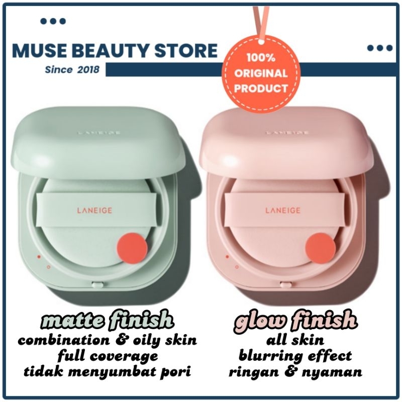 Jual LANEIGE /NEW NEO DOT CUSHION GLOW LANEIGE NEO CUSHION MATTE ...
