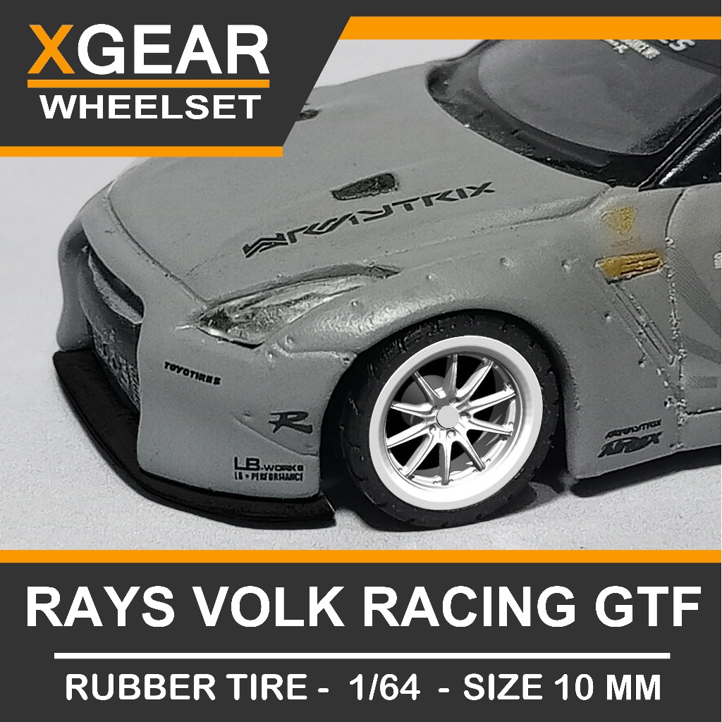 Jual Ban Karet Hotwheels premium diecast 1:64 MINI GT KAIDO Xgear Rims ...