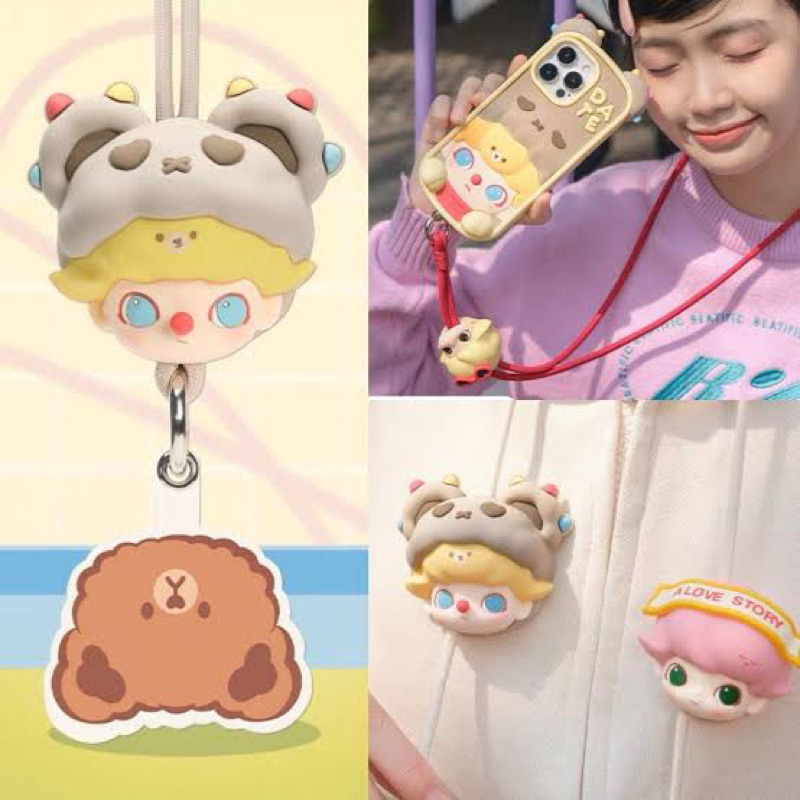 Jual POPMART Dimo lanyard dating series 100% ORIGINAL blind box ...