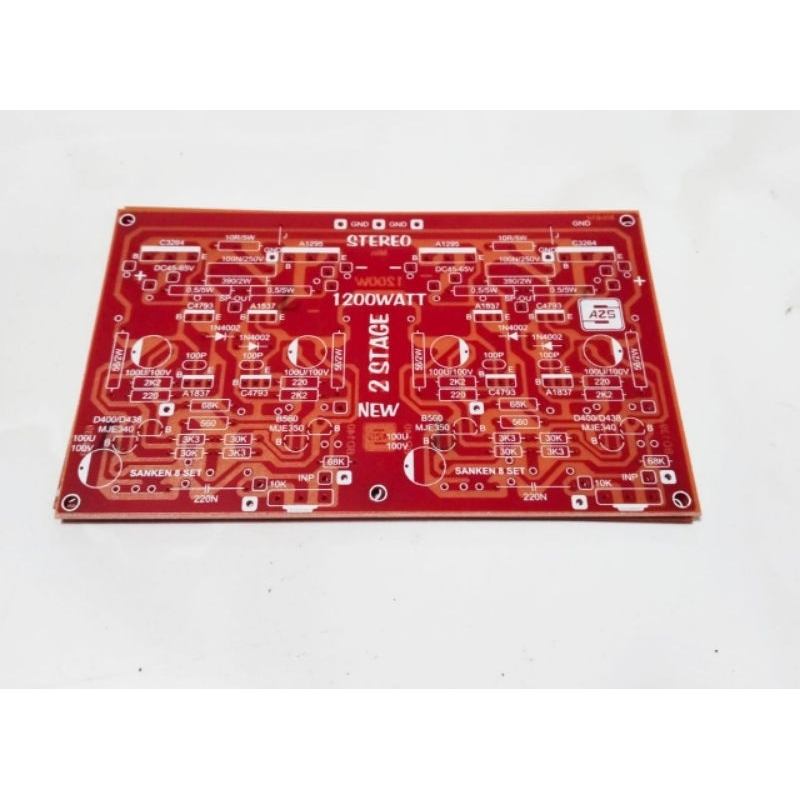 Jual PCB 1200W 2 Stage 2 Tingkat Simetris Stereo | Shopee Indonesia