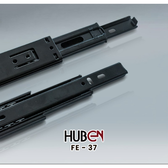 Jual Rel Laci Lemari Huben Full Extension FE-37 | Shopee Indonesia