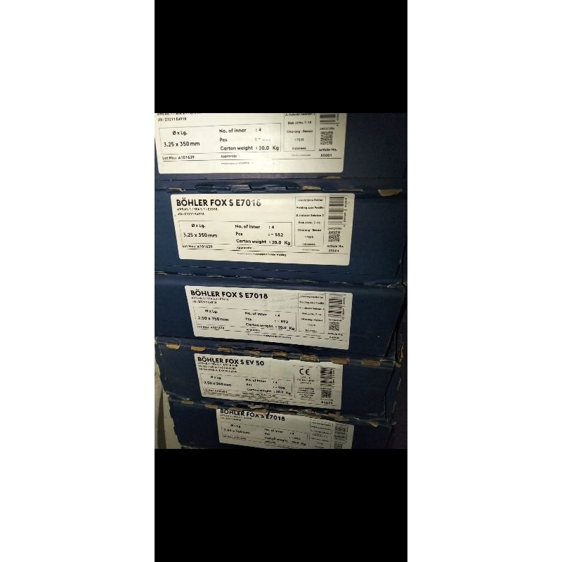 Jual KAWAT LAS BOHLER AWS E7018 Size. 3.2MM | Shopee Indonesia