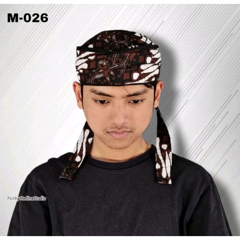 Jual iket batik model peci imamah udeng aa sunda khas baduy sunda jawa ...