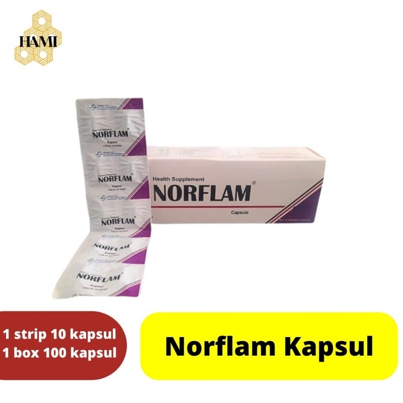 Jual Norflam Kapsul Box 100 Kapsul - Multivitamin dan Suplemen | Shopee ...