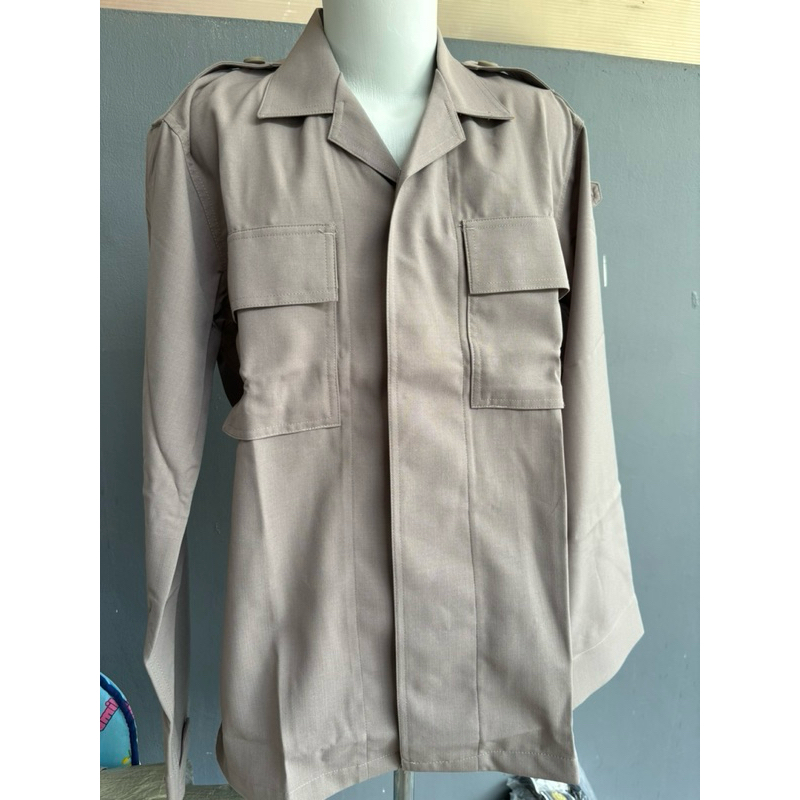 Jual TERMURAH BAJU DINAS PDL COKLAT POLRI ORIGINAL JATAH | Shopee Indonesia