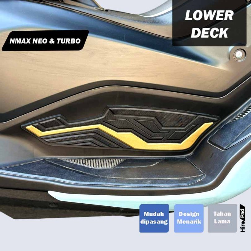 Jual Aksesoris Yamaha Nmax Turbo & Neo Lower Deck Body Protector Cover ...