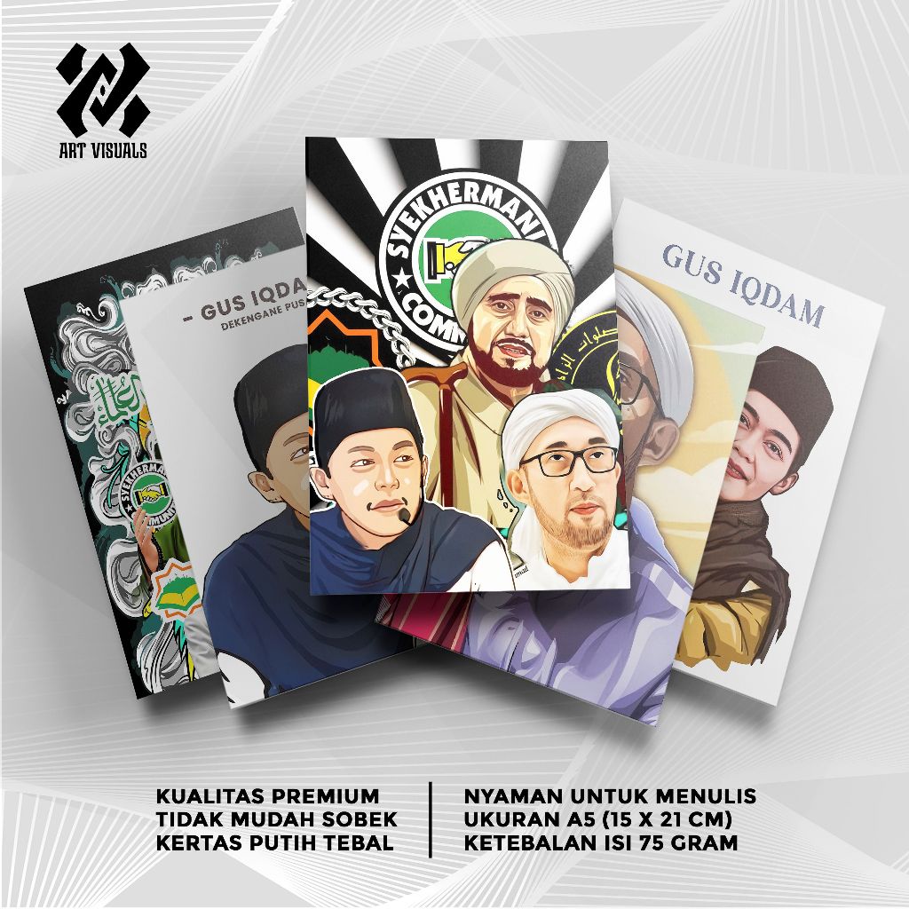 Jual Buku Tulis Custom Tema Mafia Sholawat Terlengkap Termurah Model ...