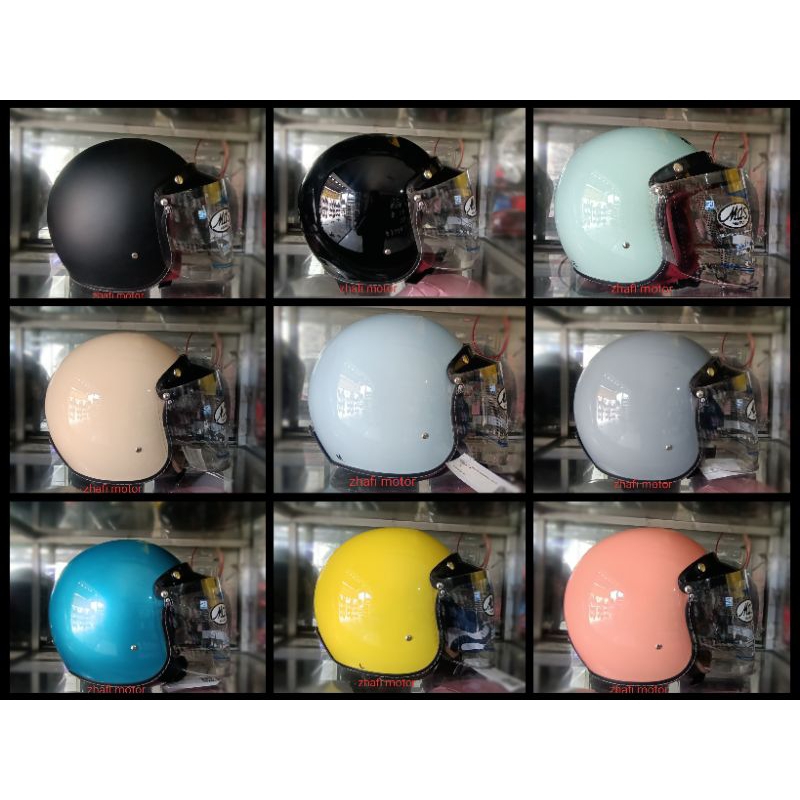 Jual HELM MDS Z CLASSIC ORIGINAL 100% SNI-DOT ( BISA COD) | Shopee ...