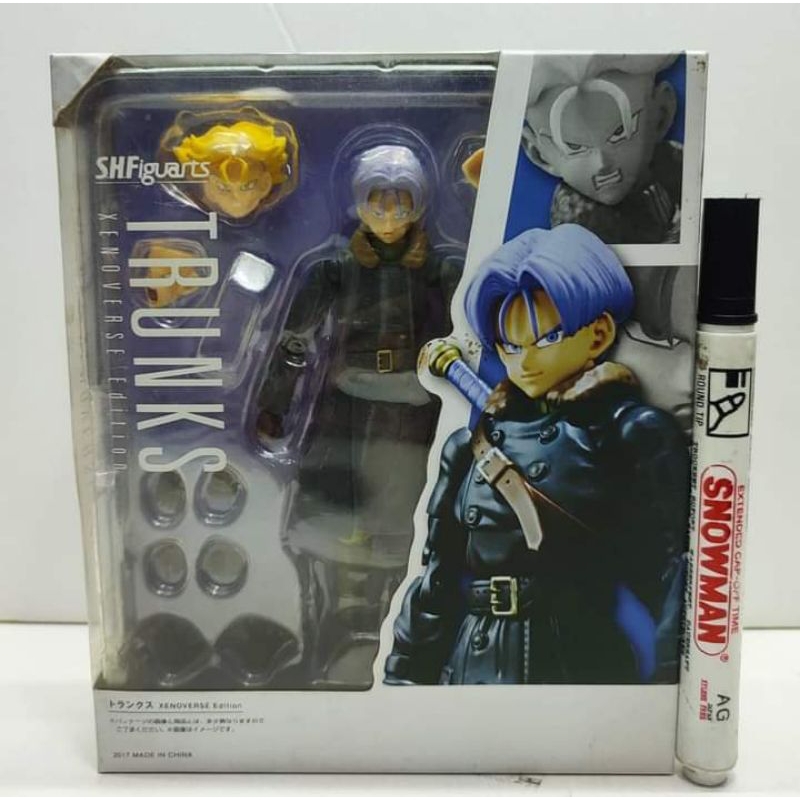Jual mainan action figure shf trunks xenoverse edition dragonball ...