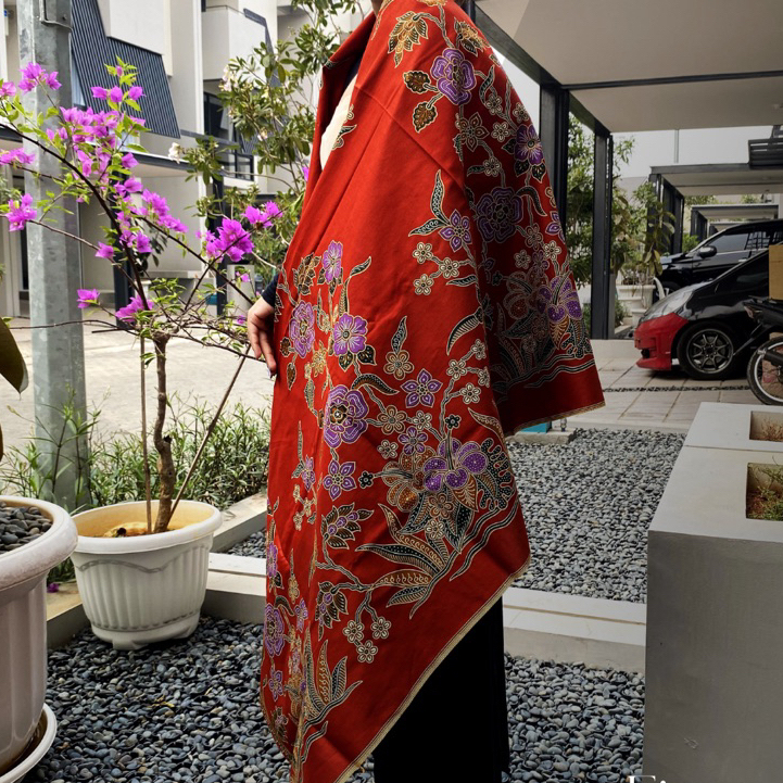 Jual BATIK DAUN DEWA KAIN PANJANG DAUN DEWA MOTIF 709 | Shopee Indonesia