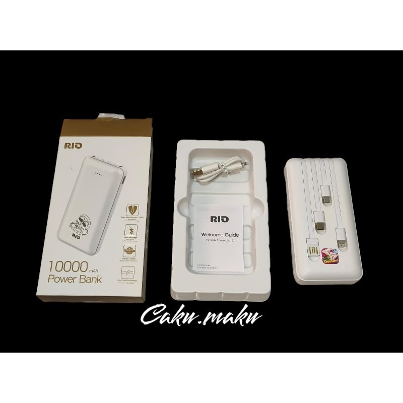 Jual Powerbank rio | Shopee Indonesia