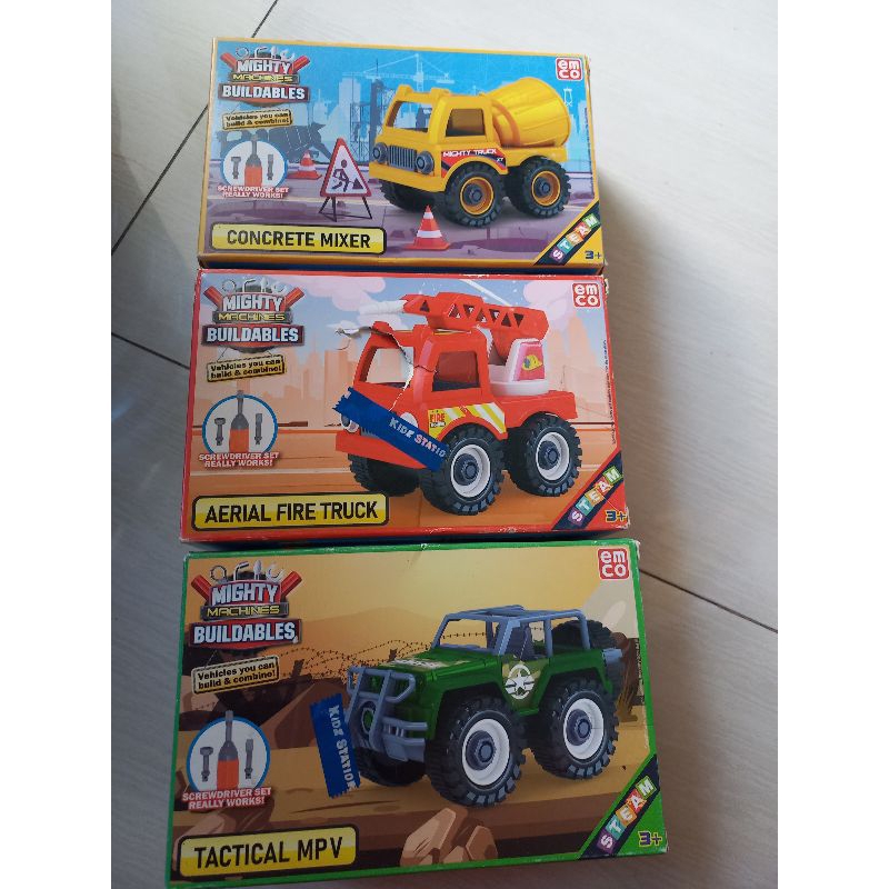 Jual emco mighty machines buildables new original satuan concrete mixer ...
