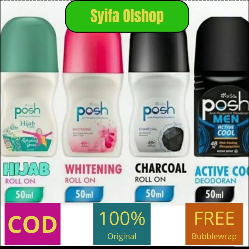 Jual Posh Deo Roll On 50ml | Shopee Indonesia