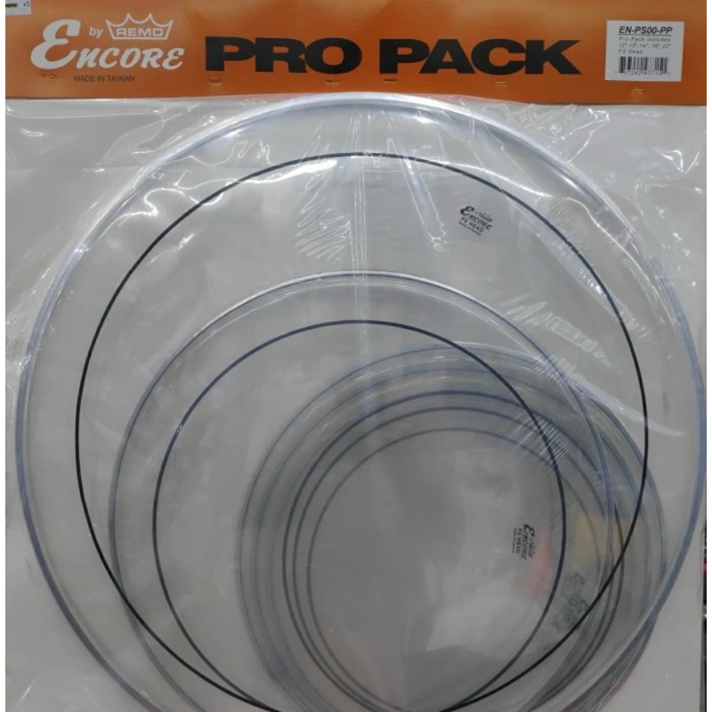 Jual Head drum Encore Remo Pro Pack EN-PS00-PP 12”,13”,14”,16” & 22 ...