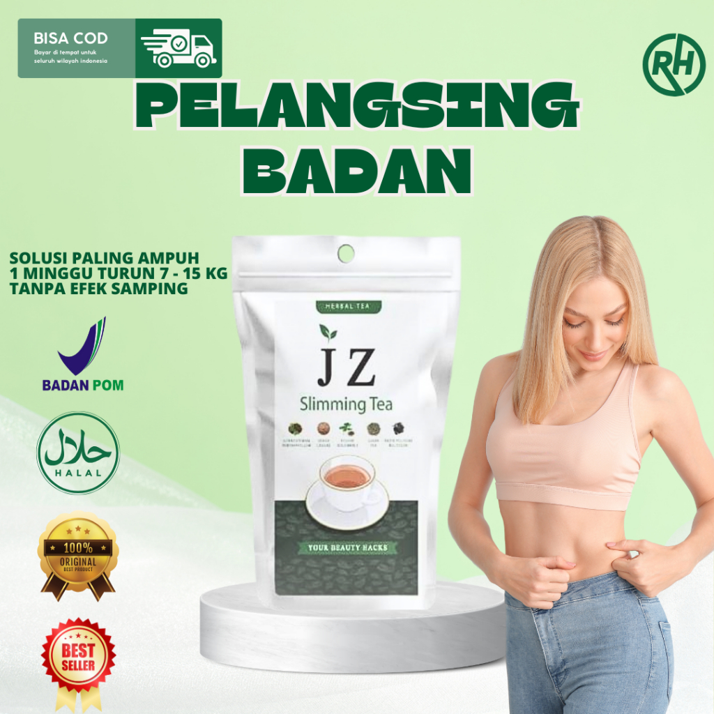 Jual JZT Pelangsing Badan dan Membakar Lemak Perut Buncit-Teh ...