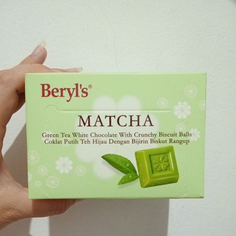 Jual Beryl's MATCHA Green Tea White Chocolate Malaysia Original ...