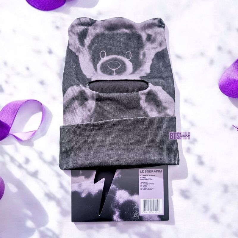 Jual OFFICIAL LE SSERAFIM 4th Mini Album CRAZY BALACLAVA ONLY ; ALBUM ...