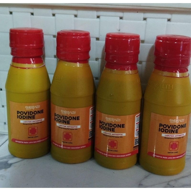 Jual Povidone Iodine 100 ml / Larutan Antiseptik / Obat Luka ...