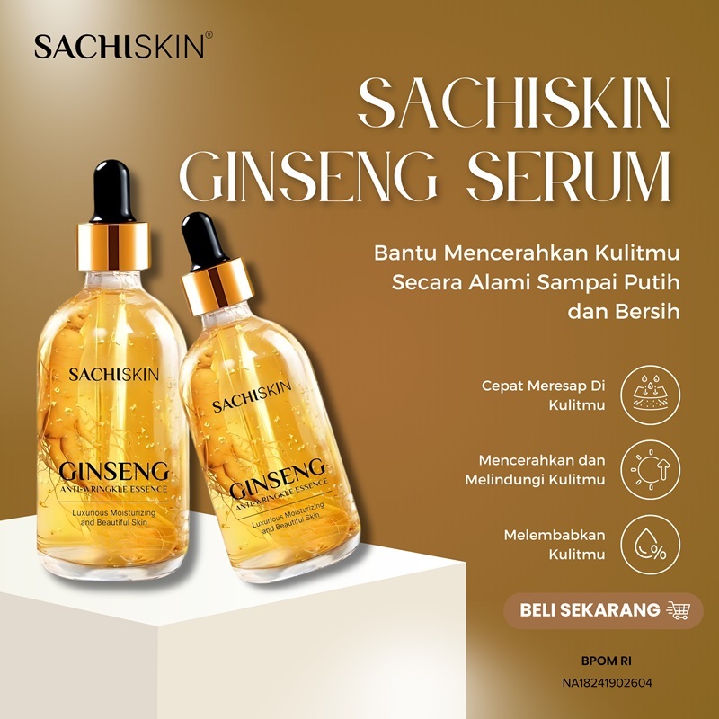 Jual Sachi Skin Serum Gingseng 3 Pcs | Shopee Indonesia