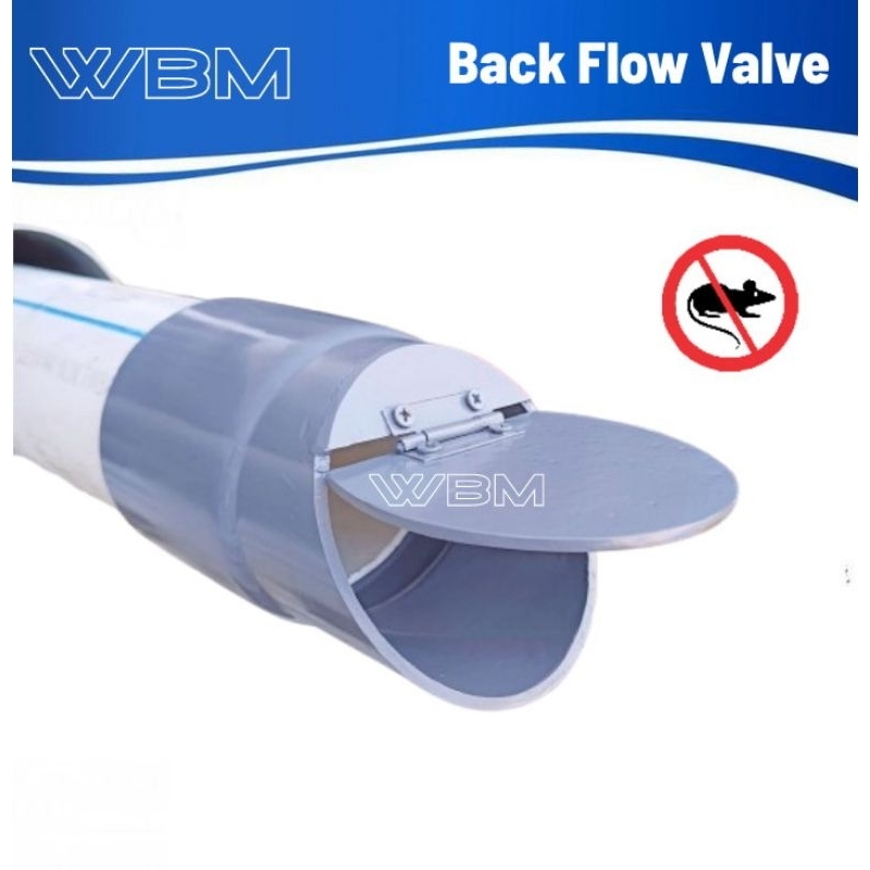 Jual Backflow valve 2 inchi pvc AW | Shopee Indonesia
