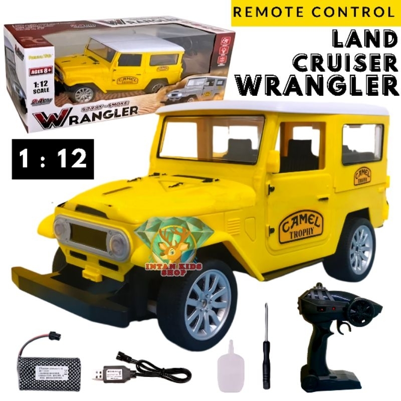 Jual MAINAN ANAK MOBIL REMOTE CONTROL 1:12 RC JEEP OFFROAD HARDTOP 2.4 ...