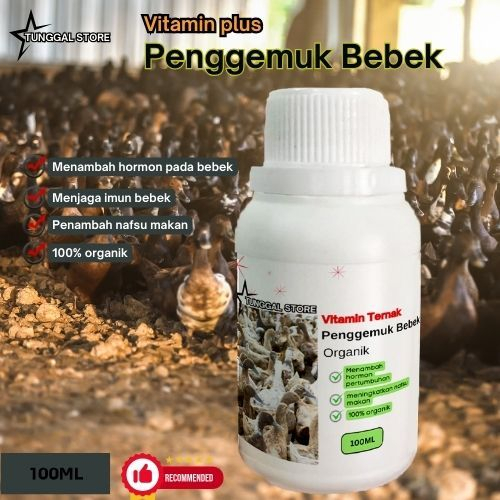 Jual Vitamin Bebek Pedaging / Vitamin Penggemuk Bebek/ Vitamin Untuk ...