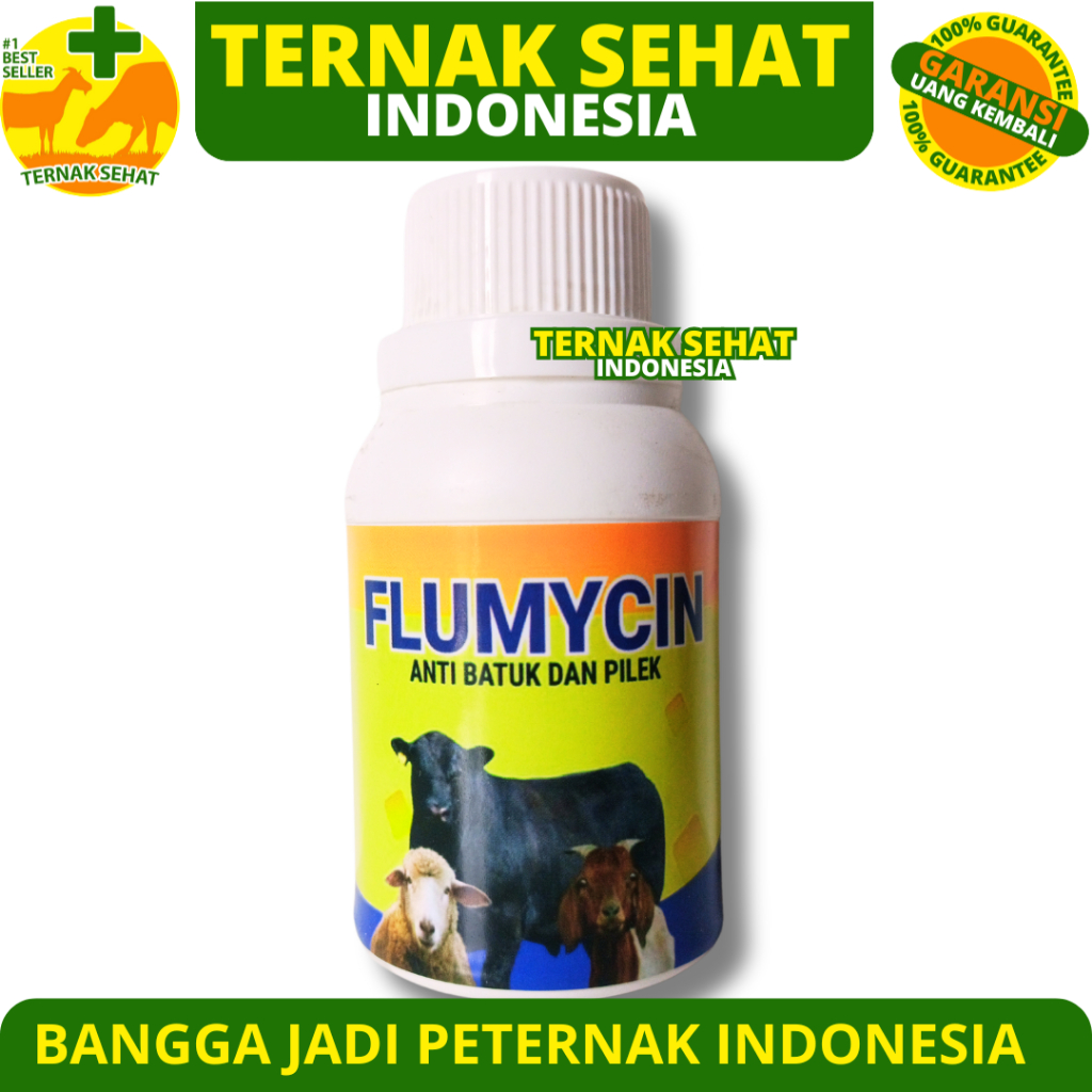 Jual FLUMYCIN 100ML - Obat Flu Batuk Pilek Pneumonia Ampuh untuk ternak ...