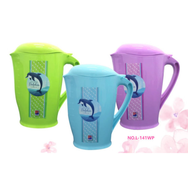 Jual Teko air dolphin 2500ml / jug air 2500ml / teko plastik / jug ...