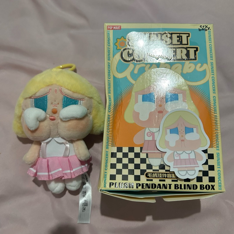 Jual POPMART CRYBABY SUNSET CONCERT PLUSH PENDANT BLIND BOX CRY BABY ...